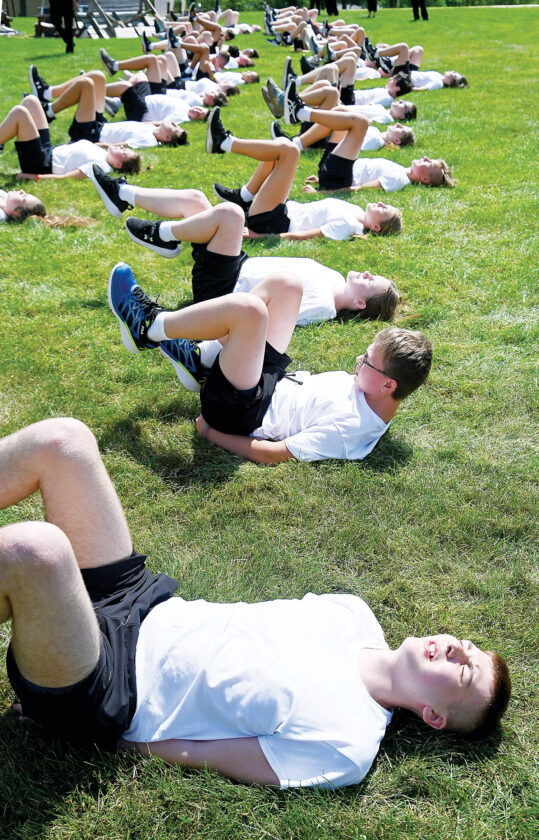 Youth test mettle at Camp Cadet | News, Sports, Jobs - Altoona Mirror